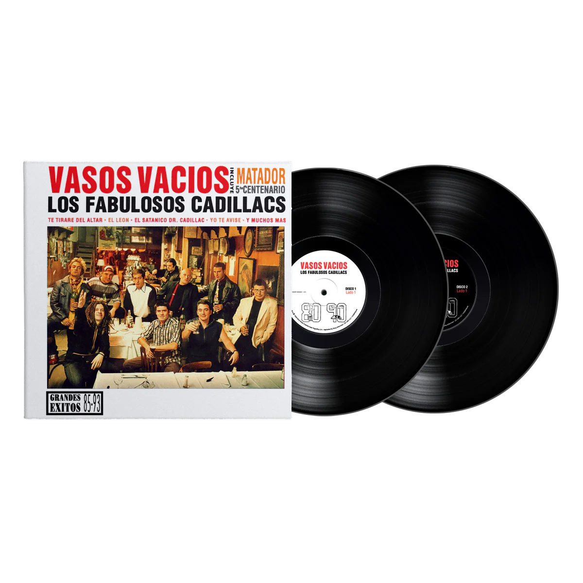 FABULOSOS CADILLACS-VASOS VACIOS (2LP) – Technique Records LLC