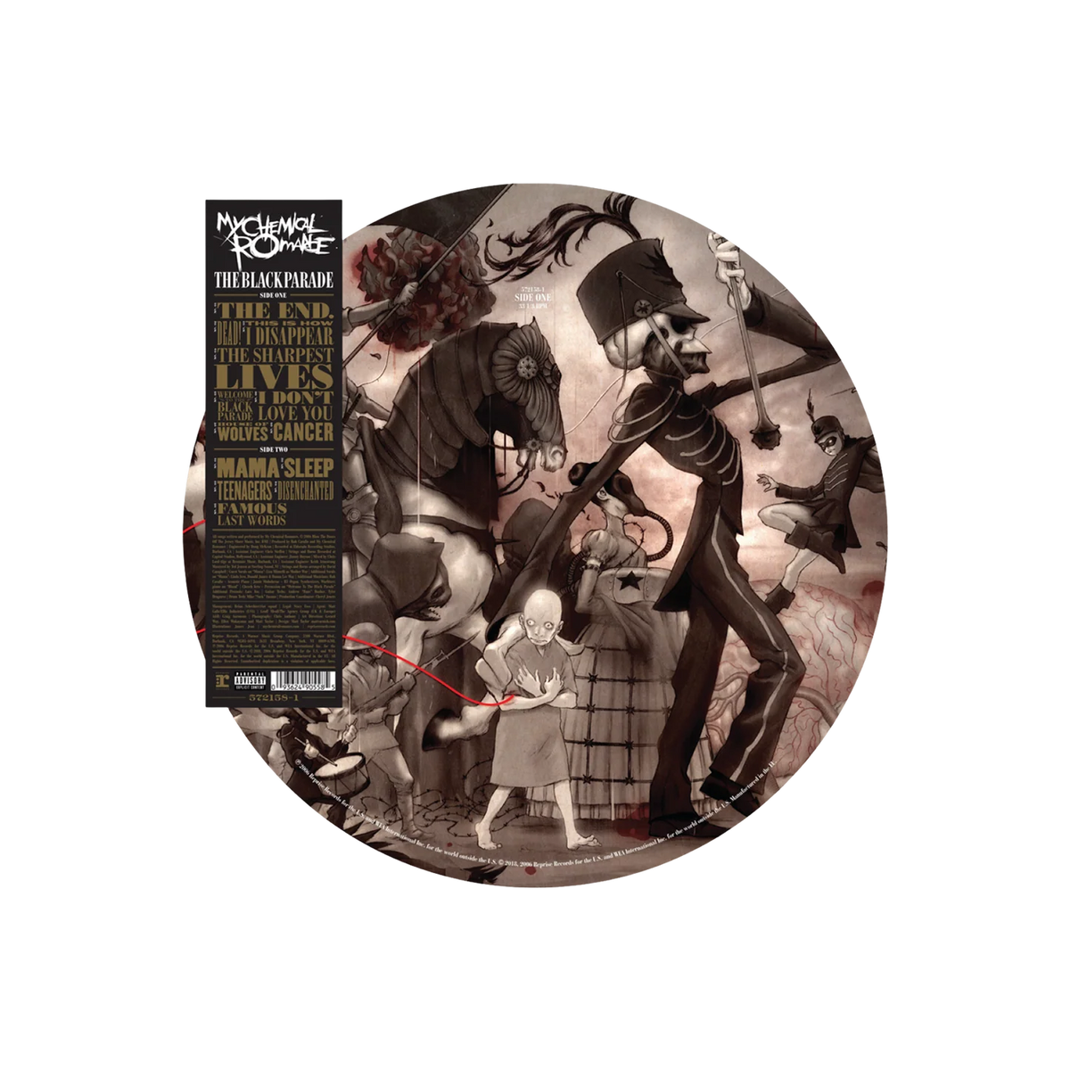 MY CHEMICAL ROMANCE-BLACK PARADE (PICTURE DISC) – Technique Records LLC