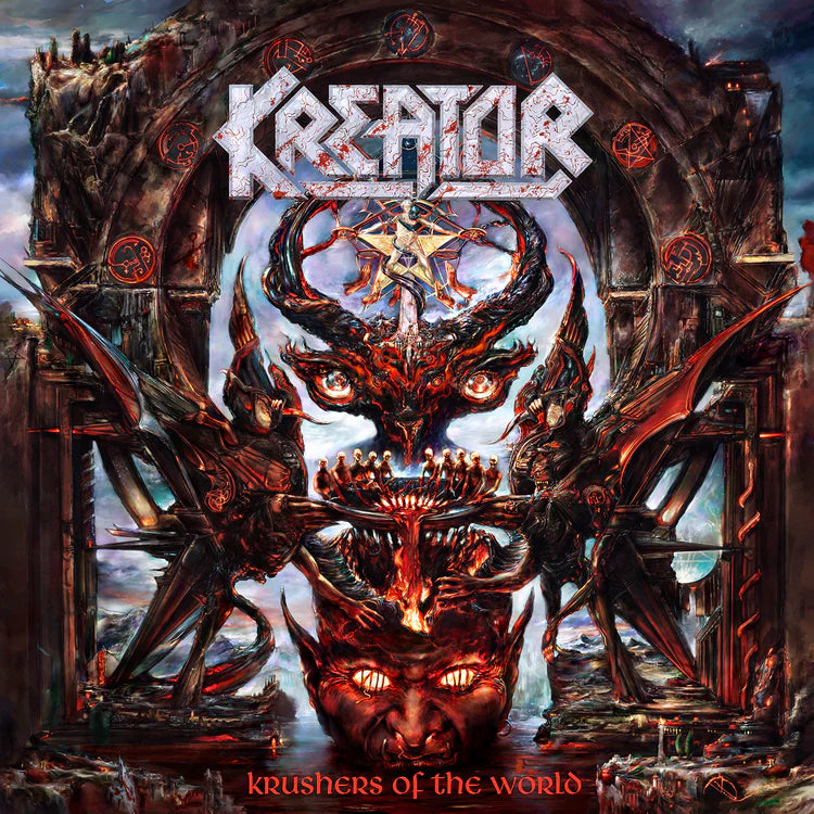 KREATOR-KRUSHERS OF THE WORLD (DARK RED VINYL/LIMITED EDITION ...