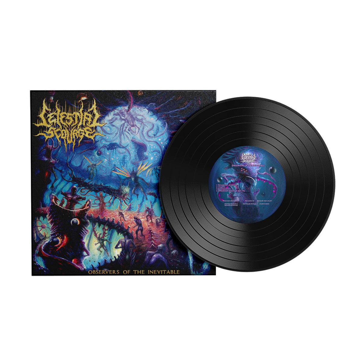 Celestial Scourge "Observers of The Inevitable" - LP black – Technique ...