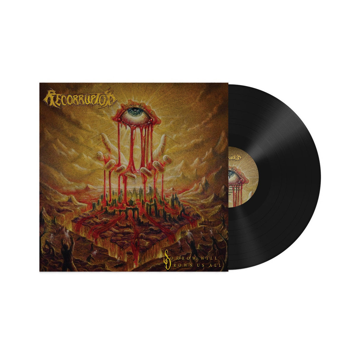 Recorruptor - Sorrow Will Drown Us All - Black LP – Technique Records LLC