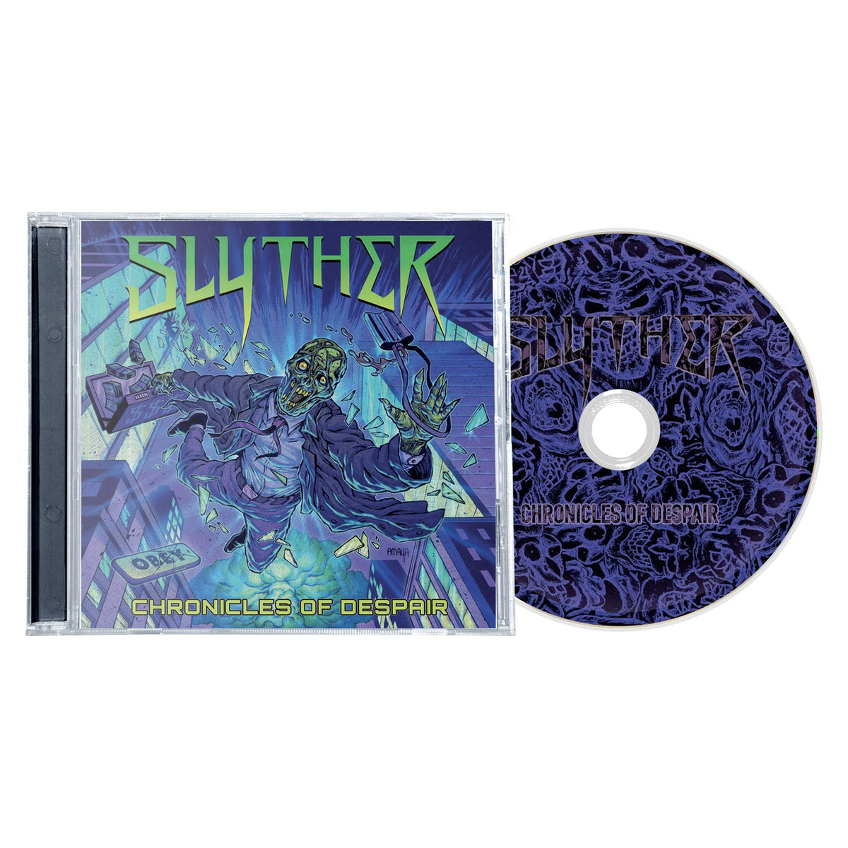 Slyther - Chronicles of Despair - CD (preorder) – Technique Records LLC