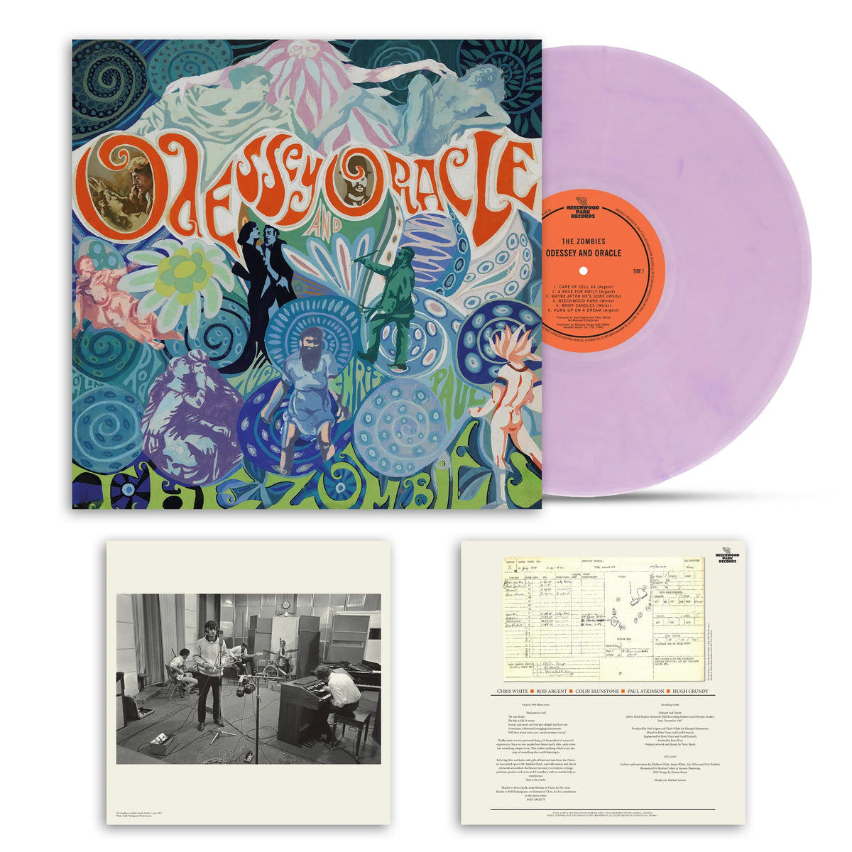 THE ZOMBIES-ODESSEY & ORACLE (MONO REMASTERED/ORCHID VINYL) – Technique ...