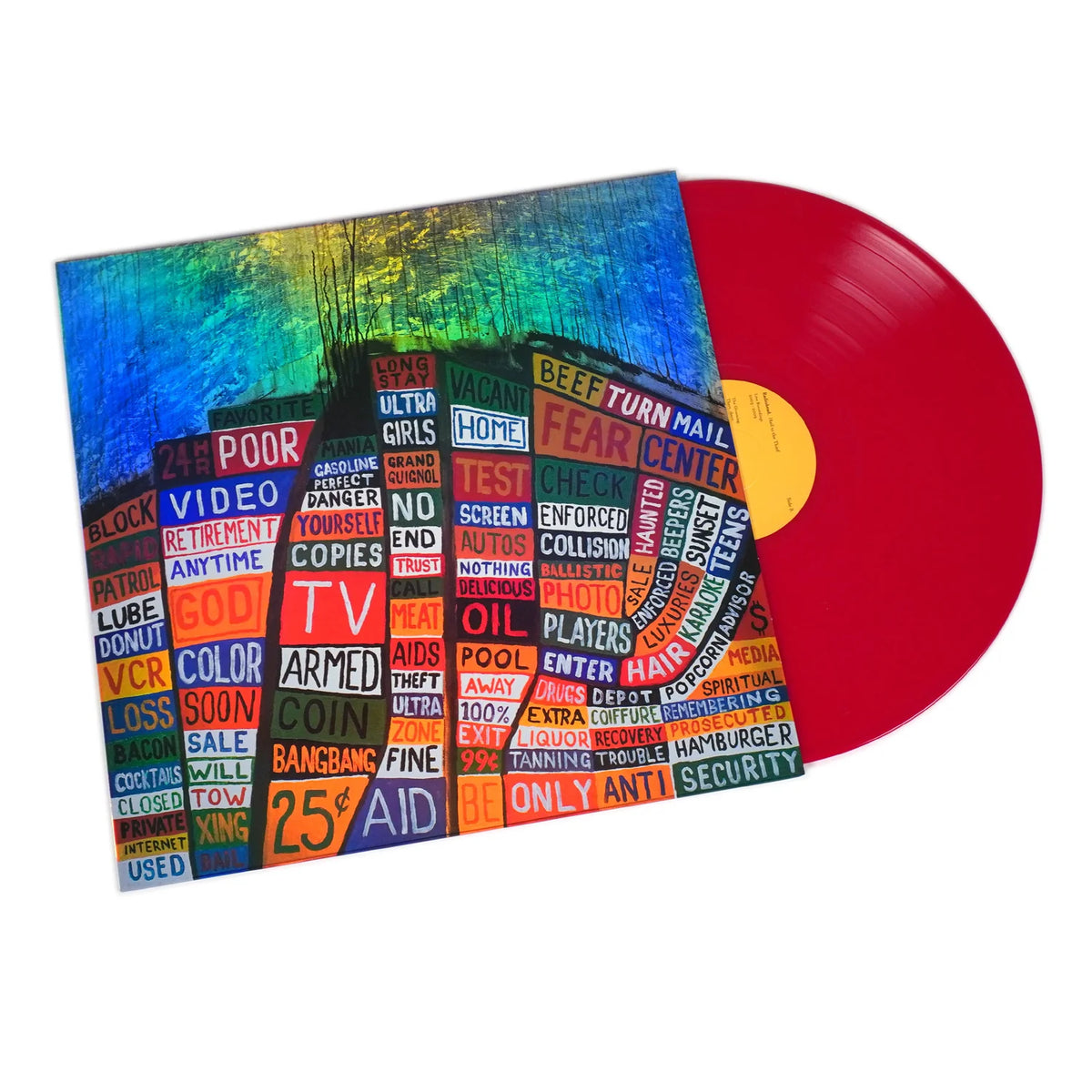 RADIOHEAD-HAIL TO THE THIEF (LIVE RECORDINGS 2003-2009 RED VINYL ...