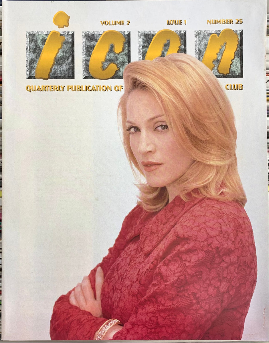 ICON OFFICIAL MADONNA FAN CLUB QUARTERLY MAGAZINE vol.7 #25 iss.1 ...